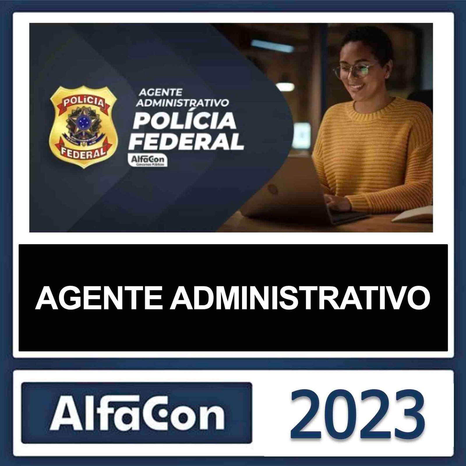 RATEIO PF AGENTE ADMINISTRATIVO ALFACON 2023 - Curso Completo em PDF ...